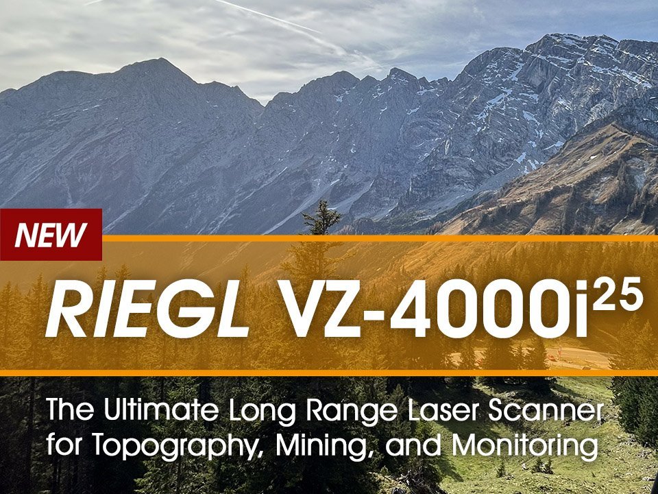 New YouTube Video: The New RIEGL VZ-4000i 25 Ultimate Long Range Laser Scanner - RIEGL UK