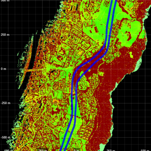Airborne Laser Scanning for Corridor Mapping: Georeferencing with ...